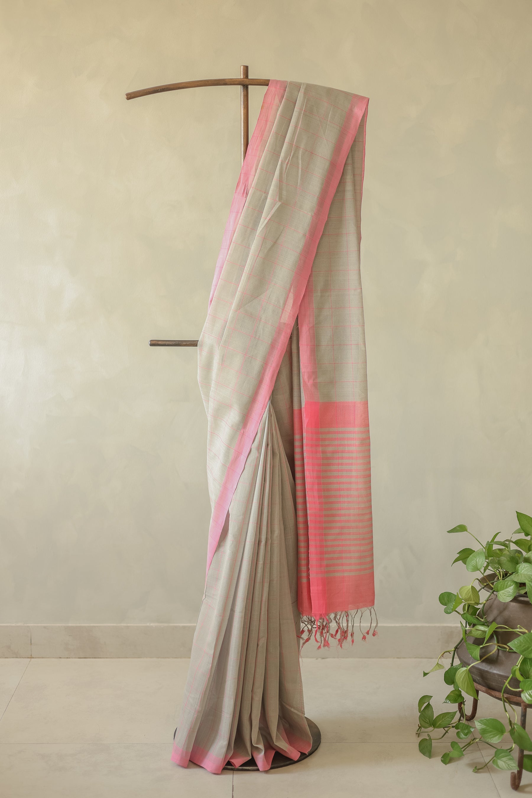 Mangalagiri Cotton Saree – Anu Vardhan Designs