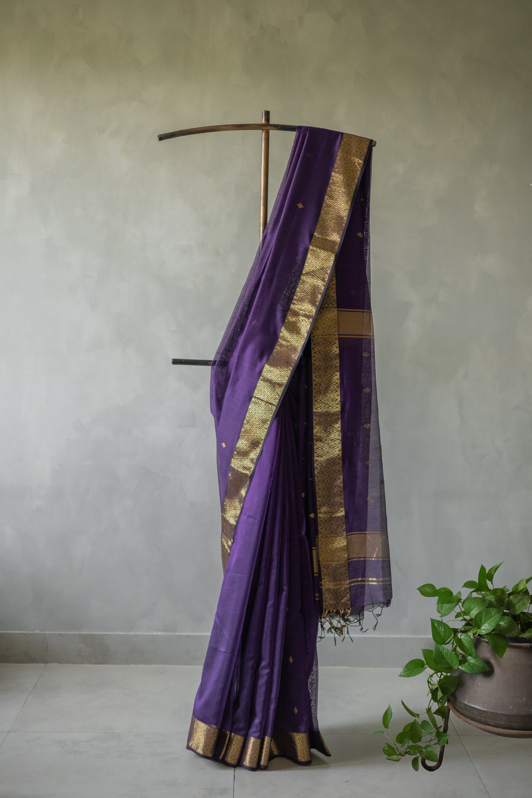 Chanderi Silk Sarees ~ Neela by Anu Vardhan | Handwoven Elegance – Anu ...